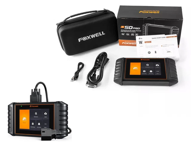FOXWELL I50PRO DIAGNOSTIC pour Tous Modèles de Véhicules OBDII Scanner ...