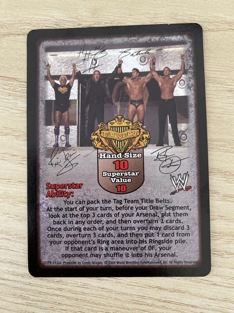 EVOLUTION PROMO SUPERSTAR Card - WWF/WWE Vengeance Raw Deal RARE £4.99 ...