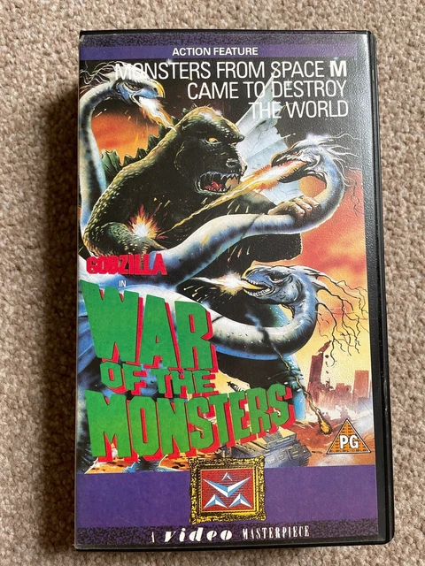 WAR OF THE Monsters (VHS, 1966) £30.00 - PicClick UK