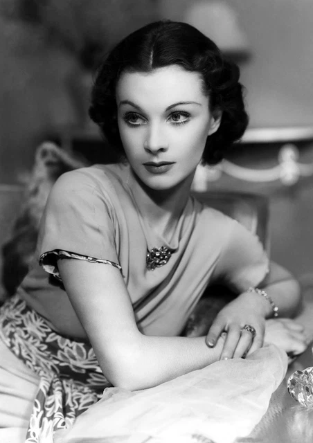 IMPRESSION PHOTO MONOCHROME Vivien Leigh 30 (A4 taille-210 x 297 mm-8,5" x 11,75") EUR 6,70 ...