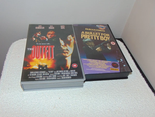 THE OUTFIT 1993 - Lance Henriksen Ex Rental & A Bullet for Pretty Boy ...