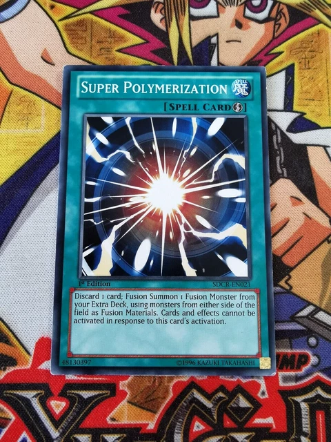 SUPER POLYMERIZATION SDCR-EN021 1st Edition (LP/MP) Common Yu-Gi-Oh! £3 ...
