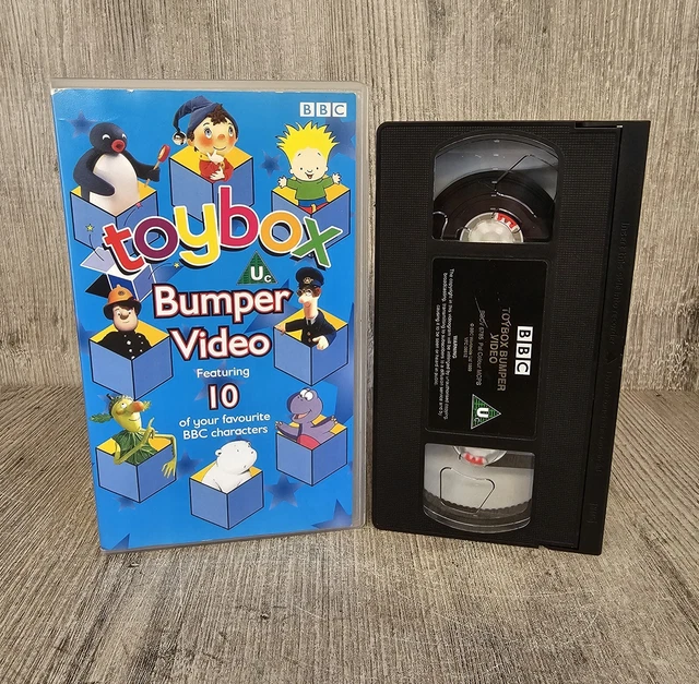TOYBOX BUMPER VIDEO Vhs Fireman Sam Postman Pat Oakie Doke Little Bear ...