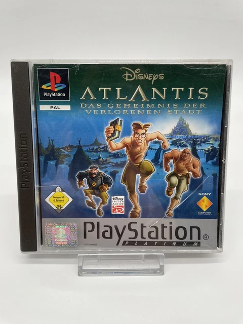 SONY PLAYSTATION 1 Ps1 Spiel DISNEYS ATLANTIS DAS GEHEIMNIS DER ...