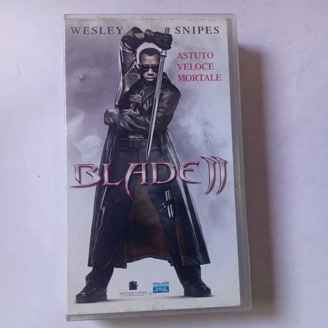 RARE ORIGINAL ACTION Horror Movie VHS Tape Blade II Wesely Snipes ...