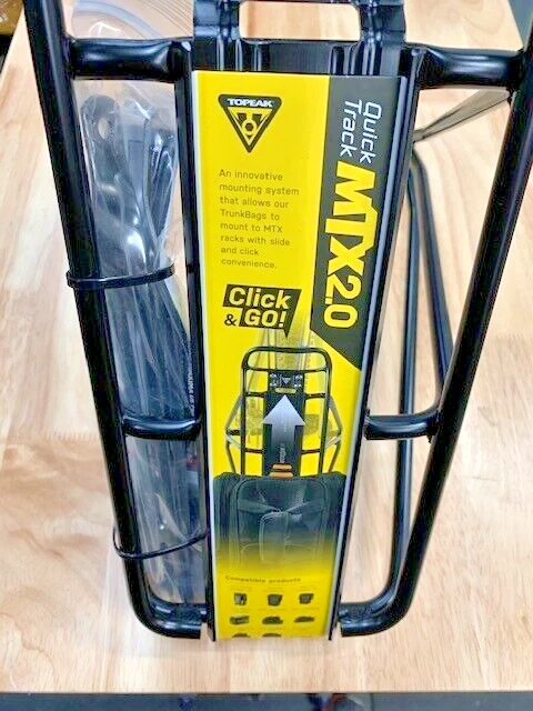 NEW TOPEAK EXPLORER Tubular Rear Disc Rack - MTX 2.0, Black bike rack ...