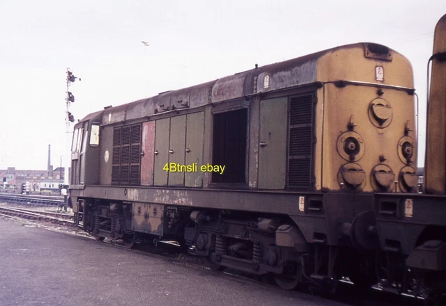 ORIGINAL 35MM SLIDE British Rail Class 20 20075 1970's £2.99 - PicClick UK