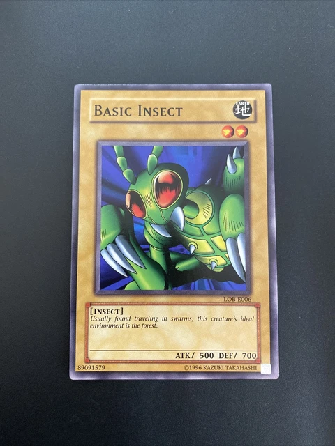 YU-GI-OH! COMMON LEGEND of Blue Eyes White Dragon Lob-e006 Basic Insect ...