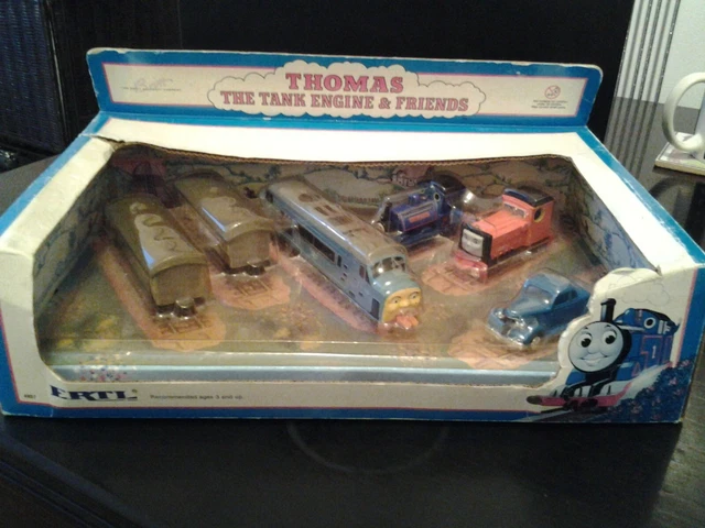 ERTL THOMAS BUNDLE Set Diesel coaches sir handel rusty and car RARE ...