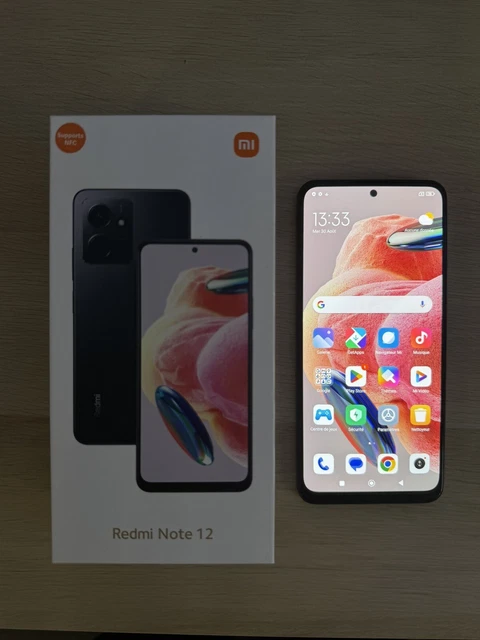 XIAOMI REDMI NOTE 12 4G 128Go Noir Comme Neuf EUR 120,00 - PicClick FR