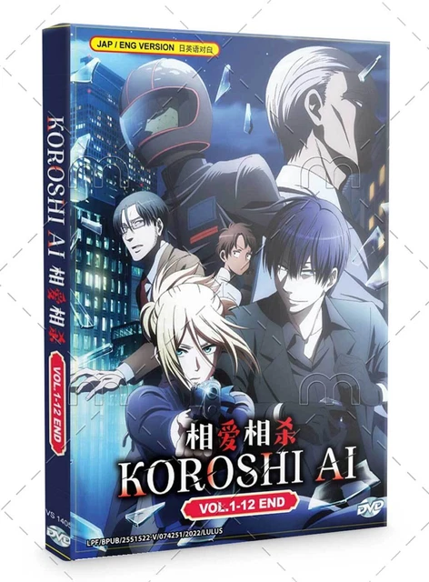 KOROSHI AI DVD (殺し愛) (Ep 1-12 end) (English Dub) EUR 20,04 - PicClick DE