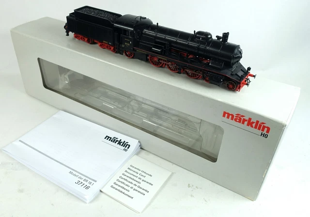 MÄRKLIN 37116 DAMPFLOK BR 18 112 DRG Spur H0 OVP HO VOLL SOUND mfx ...