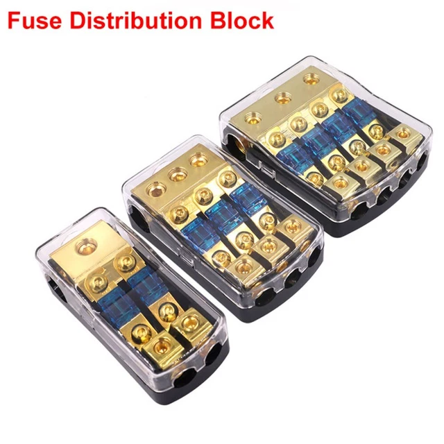 MINI FUSE DISTRIBUTION Block 60A Fuse Box Car Audio Refitting Fuse ...