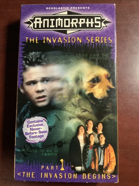 ANIMORPHS INVASION SERIES: Part One (VHS, 2000, Closed Caption) £2.94 ...