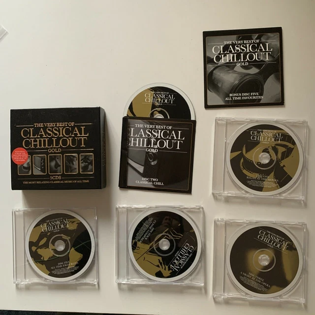 THE VERY BEST Of Classical Chillout Gold (CD, 2003, 5-Disc) $9.99 ...