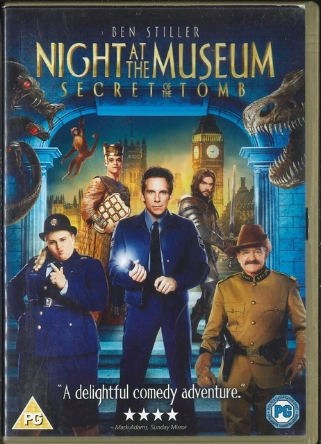 NIGHT AT THE Museum: Secret Of The Tomb (2014) DVD, Ben Stiller [Région ...