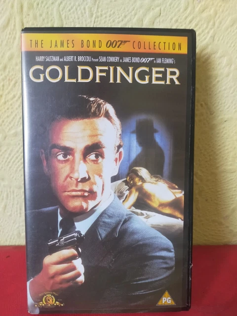 JAMES BOND 007 Goldfinger VHS Tape/ Sean Connery £10.00 - PicClick UK
