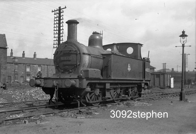 LARGER EX LMS 1F 41835 Masbrough Sidings 1950s £3.95 - PicClick UK