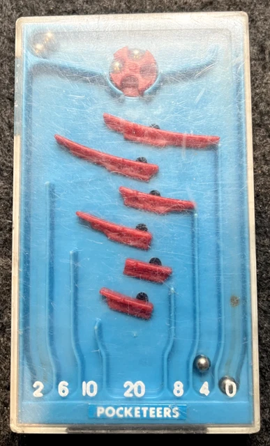 VINTAGE 1975 TOMY Palitoy Pocketeers Rock 'N' Roll Handheld Game ...