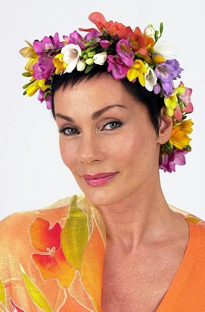 AUSTRALIAN ACTRESS AND model Virginia Hey during a photo shoot on - Old ...