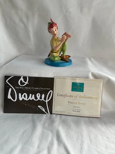 WALT DISNEY WDCC Peter Pan "Forever Young" Peter Pan $250.00 - PicClick