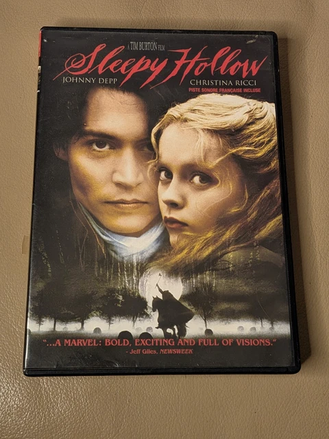 SLEEPY HOLLOW (DVD, 1999) Johnny Depp $9.99 - PicClick CA