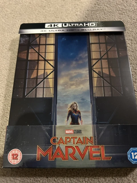 CAPTAIN MARVEL (4K UHD, Blu-ray) - UK Exclusive STEELBOOK Limited ... CAPTAIN MARVEL (4K UHD, Blu-ray) - UK Exclusive STEELBOOK Limited ...