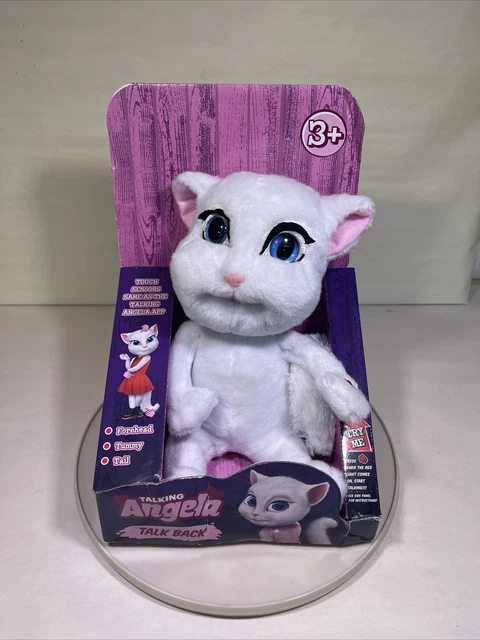 TALKING TOM AND Friends Talking Angela Interactive Plush Doll Cat ...