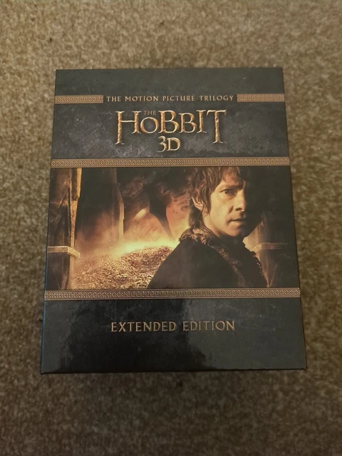 The Hobbit Extended Edition Trilogy Boxset 3d 2d Blu Ray £30 00