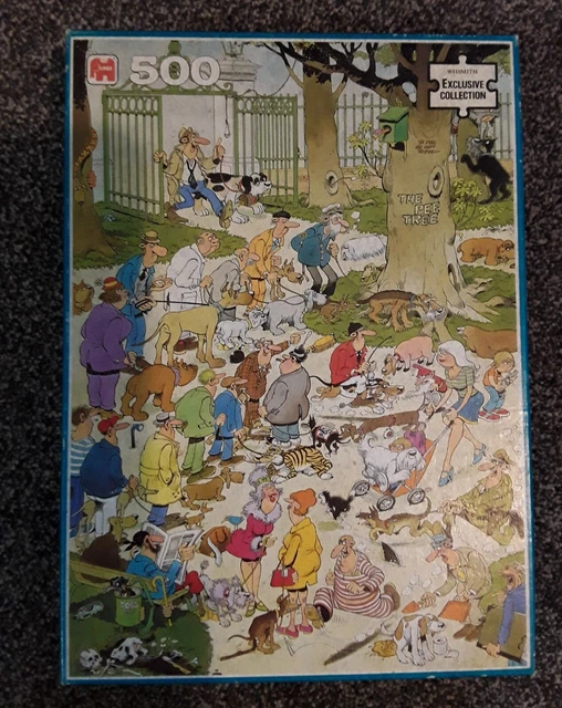 THE PEE TREE Jan Van Haasteren 500 piece jigsaw complete 80018 £4.50 ...