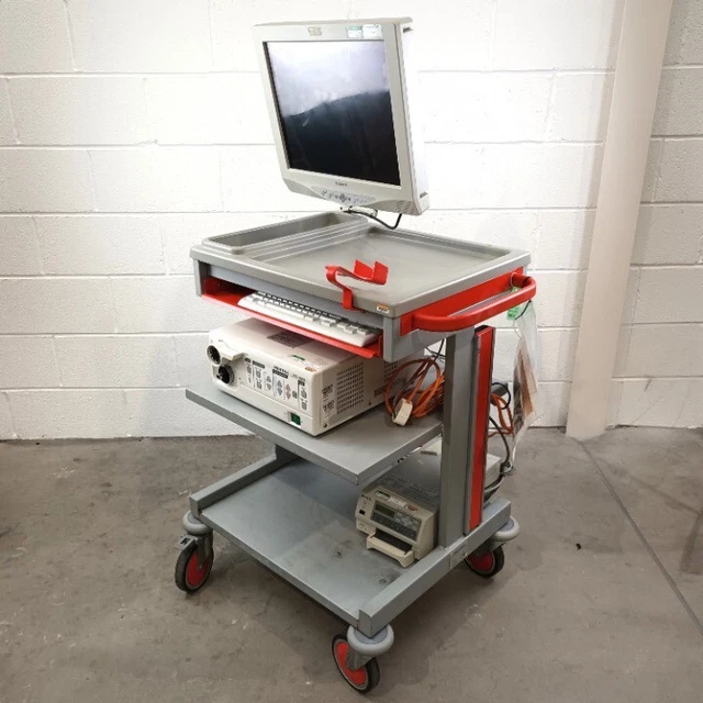 PENTAX ENDOSCOPY TROLLEY and Stack System £5,625.00 - PicClick UK