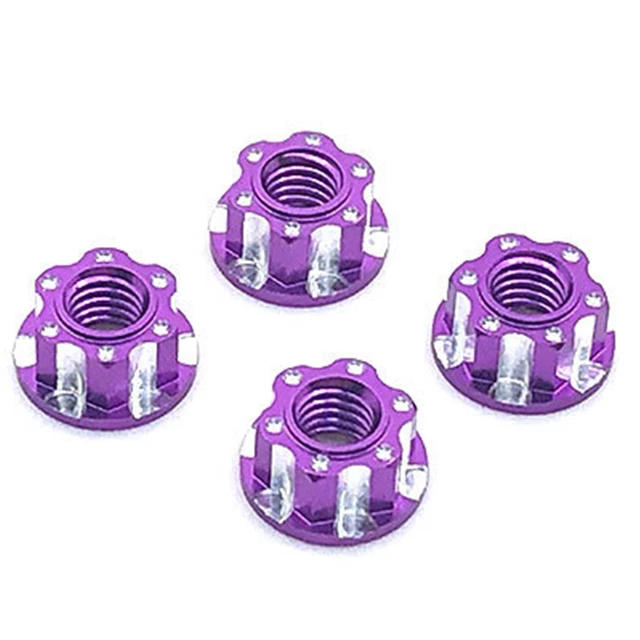 REALISTIC BILLET MACHINED M4 Size Wheel Nuts for 1/10 Scale RC $15.99 ...