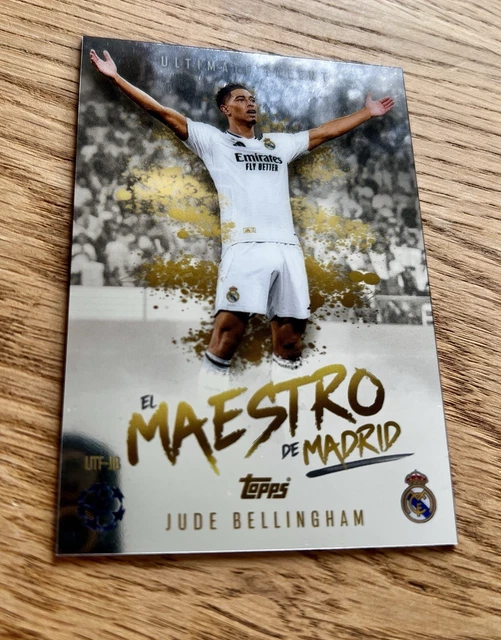 MATCH ATTAX JUDE Bellingham El Maestro de Madrid Mega Ultra-Rare Card £ ...