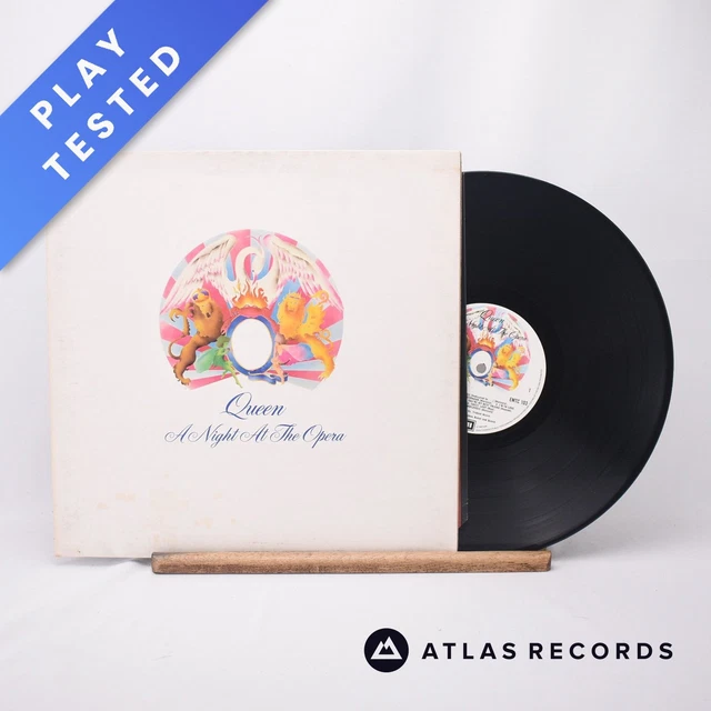 QUEEN A NIGHT At The Opera Blair Embossed Sleeve LP Album Vinyl Record ...