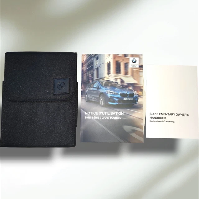 MANUEL NOTICE UTILISATION BMW Serie 2 Gran Tourer F46 Pochette Cadeau Gratuit FR EUR 74,90 ...
