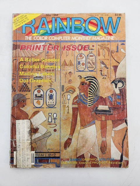 TANDY THE RAINBOW : The Color Computer Magazine February 1987 Vol. VI ...