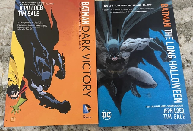 BATMAN: DARK VICTORY, Batman: The Long Halloween par Jeph Loeb, Tim ...