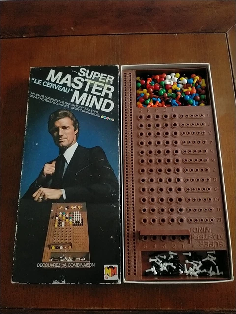 ANCIEN JEU DE Société SUPER MASTER MIND LE CERVEAU Vintage Livraison Offerte !!! EUR 19,90 ...