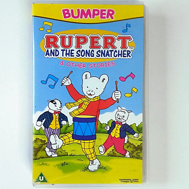 RUPERT & THE Song Snatcher (VHS Cassette, 2000 Abbey) PAL - Tested £2. ...