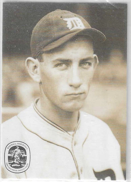 CARTE BASEBALL CHARLIE Gehringer Detroit Tigers 1986 The Sporting News ...