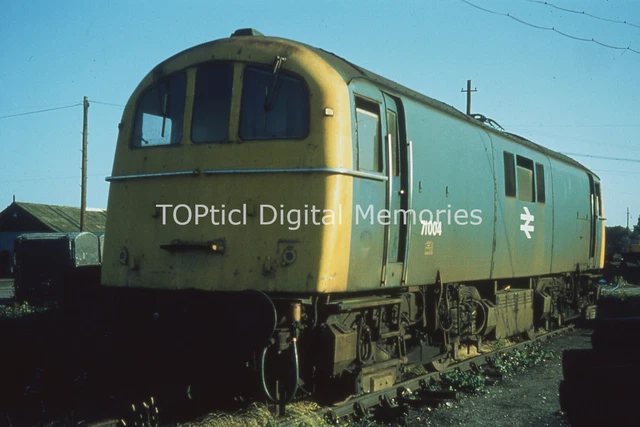 RAIL 35MM COLOUR Slide 71004 Class 71 Hither Green 16/09/1978 #EJ009 £4 ...
