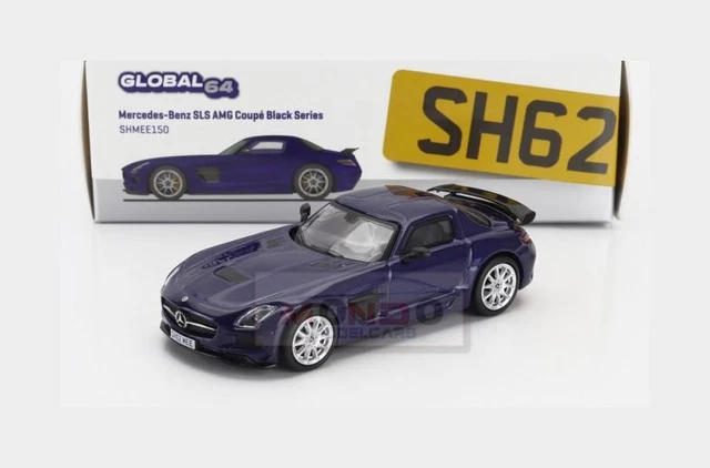 1:64 TARMAC MERCEDES Benz Sls Amg Black Series 2020 Blue T64G-027-SHMEE ...