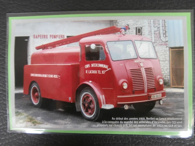 Berliet Camion Pompier À VENDRE! - PicClick FR