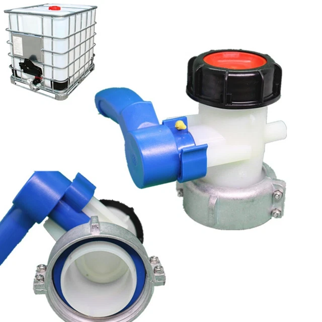 VANNE DE CONTENEUR IBC d bit d'eau efficace et installation facile PP ...