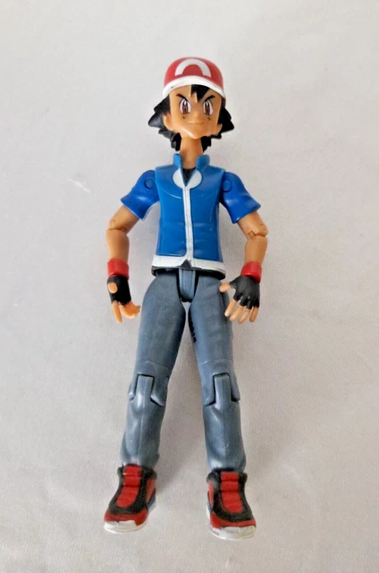 POKEMON ASH KETCHUM Character Figure Nintendo TOMY £9.99 - PicClick UK