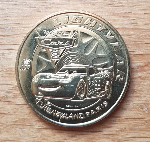 MÉDAILLE MONNAIE DE Paris - 77 - Disneyland Paris - CARS - 2023 EUR 3 ...