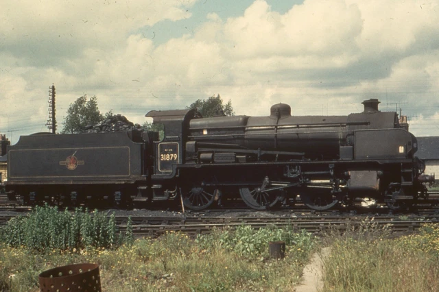 TRANSPORT RAILWAY COLOUR Rail Slide 31879 Tonbridge Shed 1961 £1.20 ...