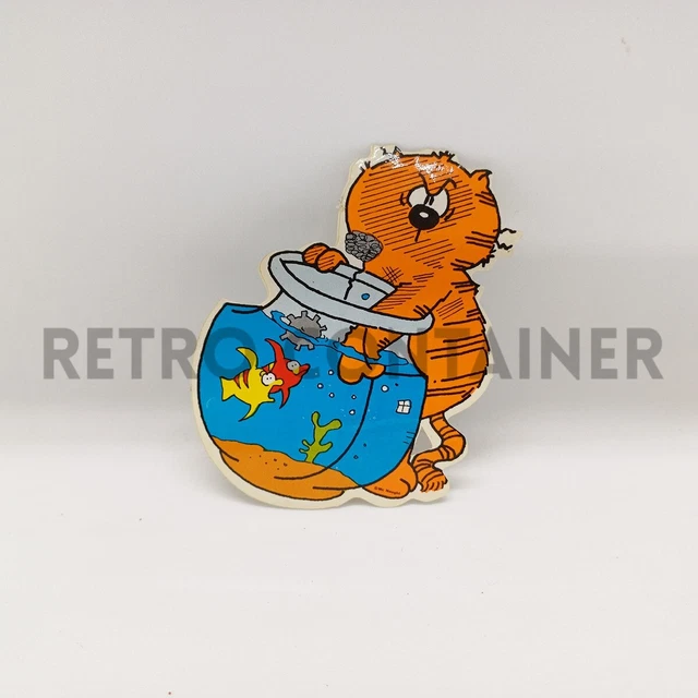 ADESIVO VINTAGE STICKER Aufkleber 80's - Garfield Anni 80 EUR 4,95 ...