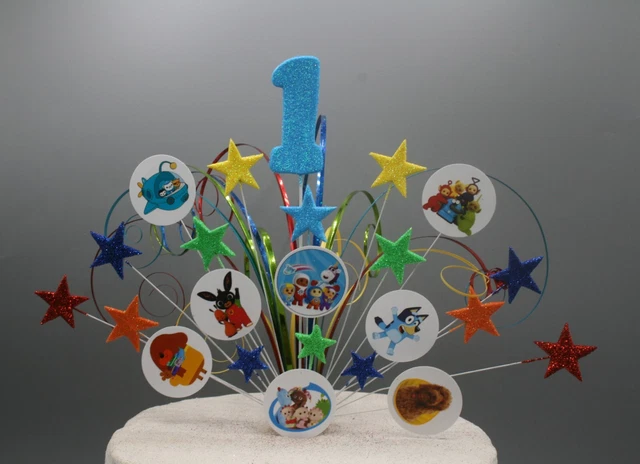 JUSTIN CHILDREN'S CAKE topper cake decoration Any Age 1st 2nd 3rd 4th ...