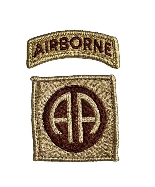 US ARMY 82ND Airborne Division Dcu Desert Uniform patch EUR 9,95 ...